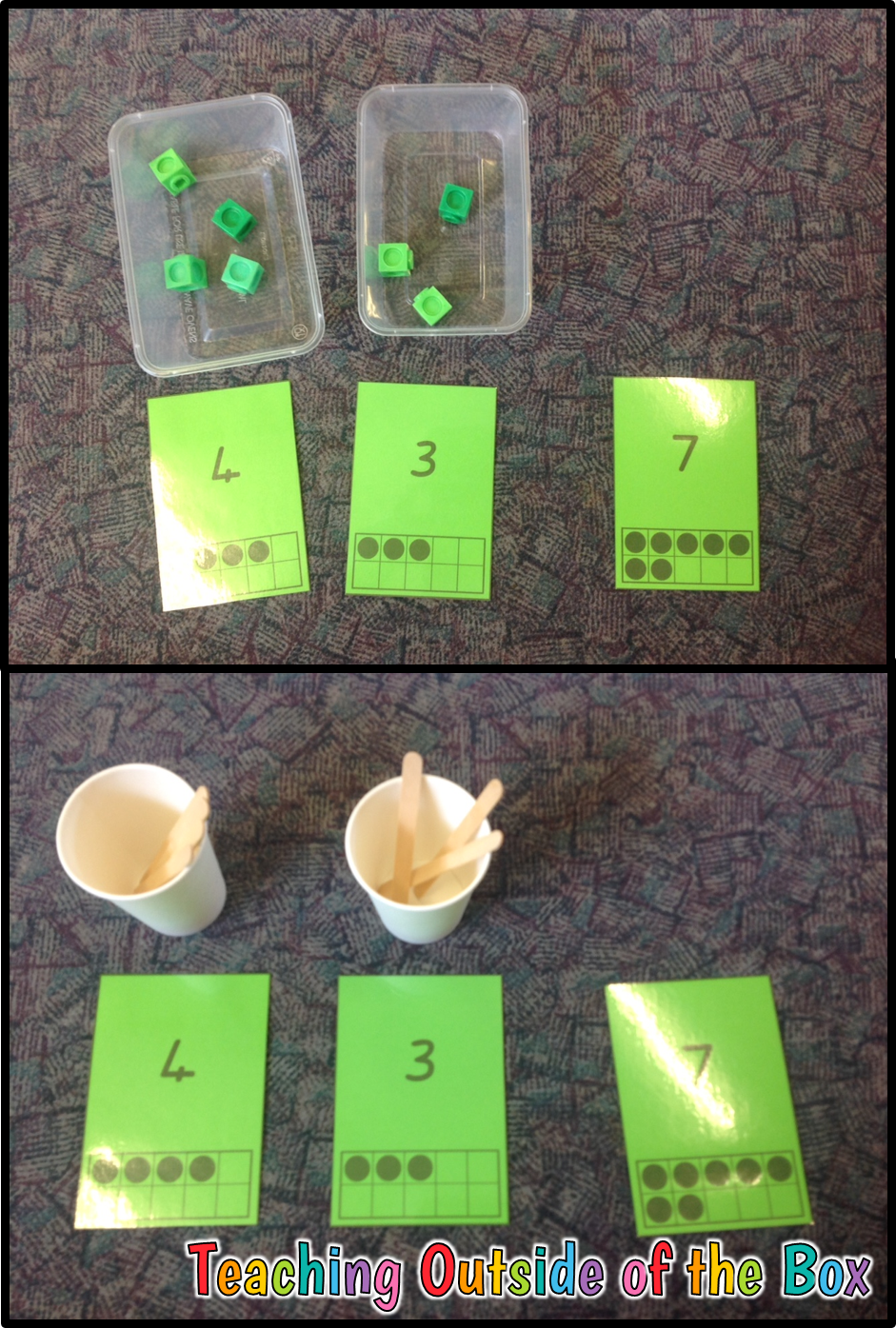 Teaching Outside of the Box...: Decomposing Numbers - Guided Math Ideas