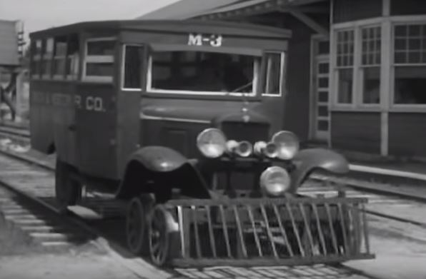 Just A Car Guy: 1935 Tennessee short rail passenger rail car