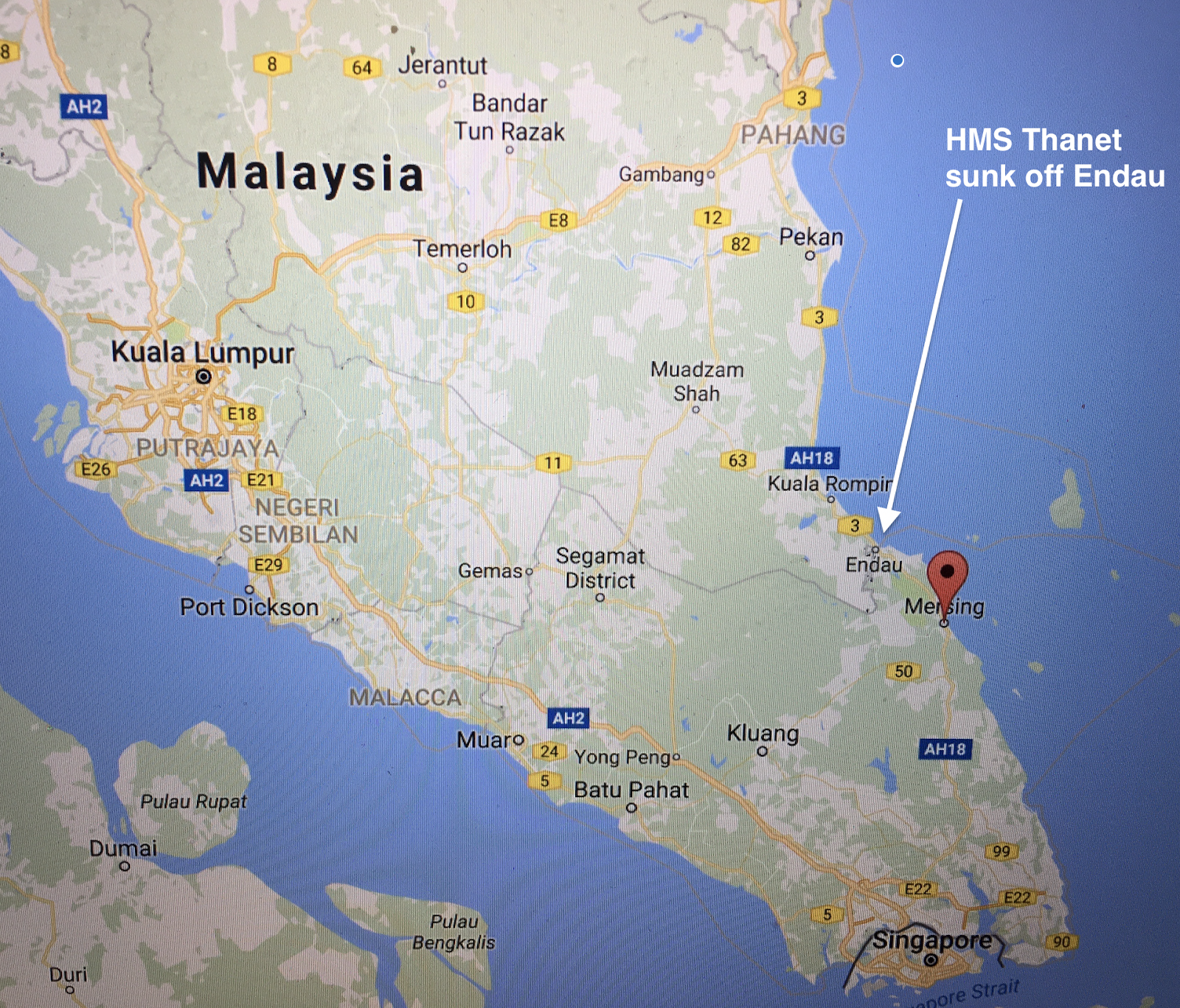 Military History: HMS Thanet