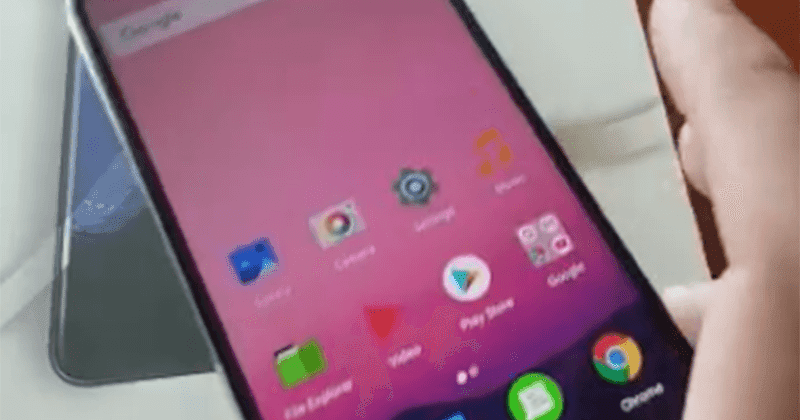 Cloudfone just teased a Next Infinity smartphone with iPhone X-like notch