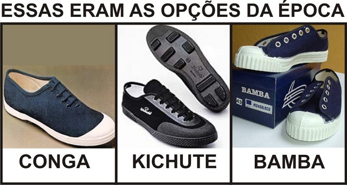 Anos 70 e 80 Blog Paula Fagundes: Tênis Conga