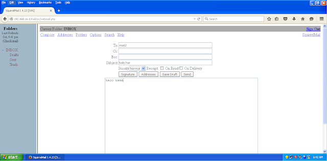 Konfigurasi Webmail Server dengan Dovecot