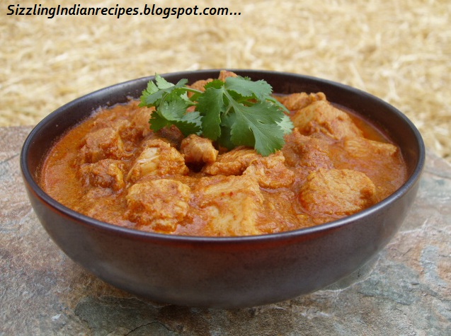 Sizzling Indian Recipes.....: Indian Chicken curry with freshly ground ...