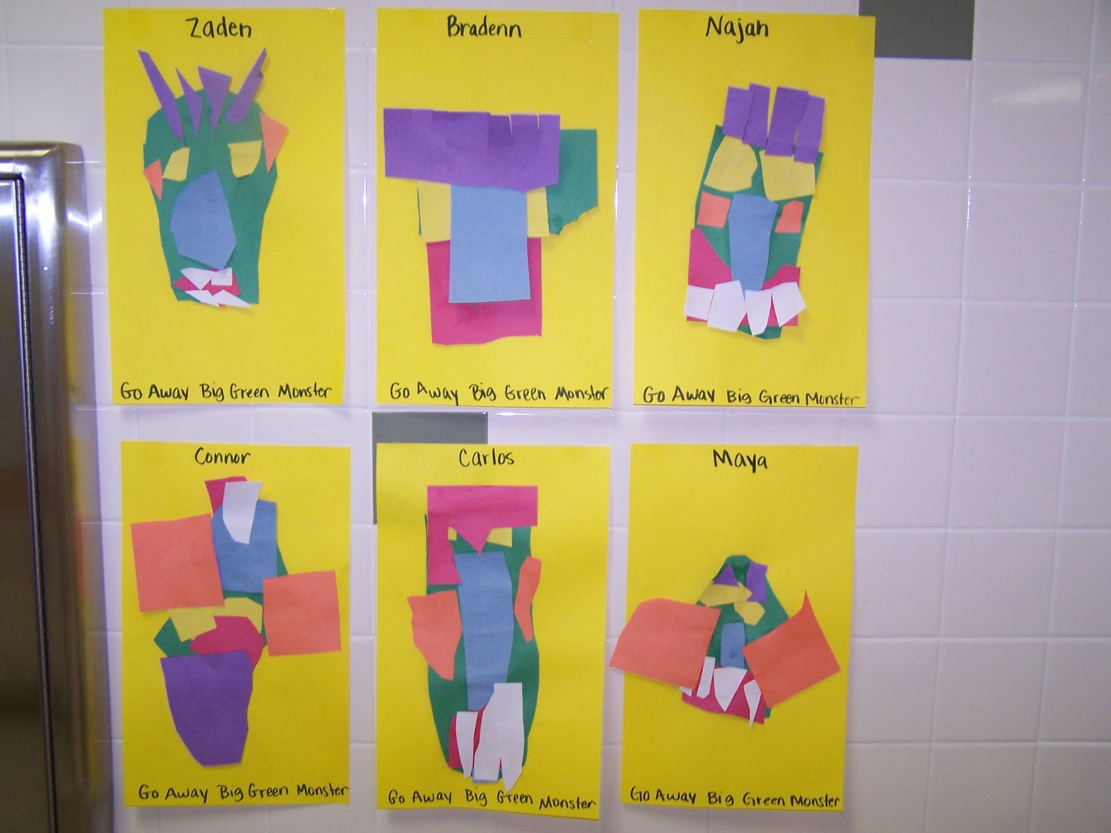 See You In Kindergarten: Go Away Big Green Monster