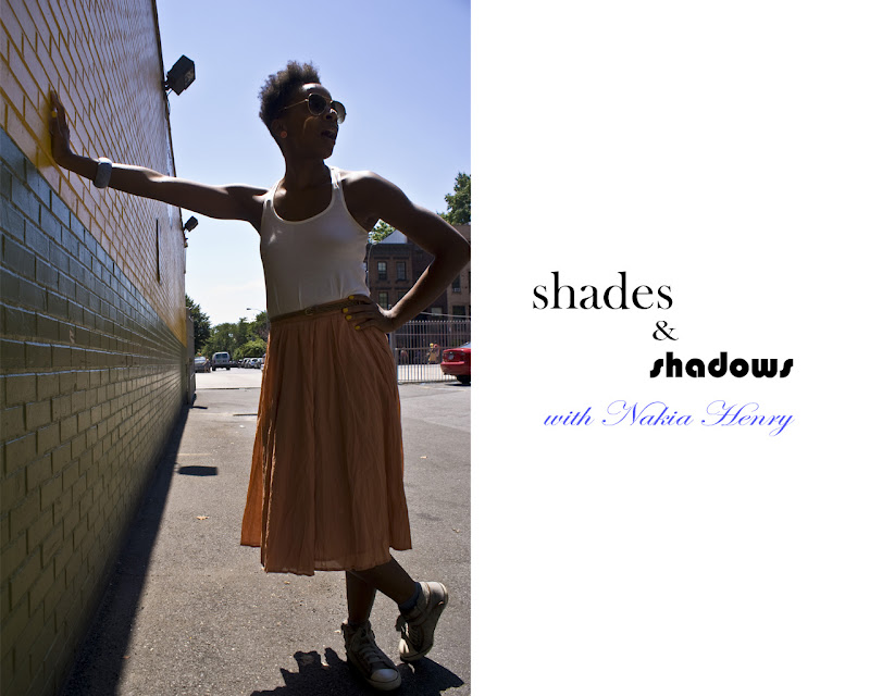 Photoleer: Street Capture: Shades & Shadows with Singer Nakia Henry....