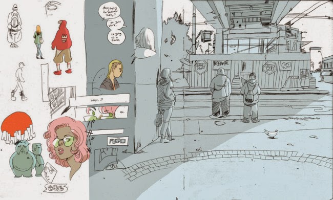 ghettoManga: Brandon Graham eats kung-fu posters, shites comics, and ...