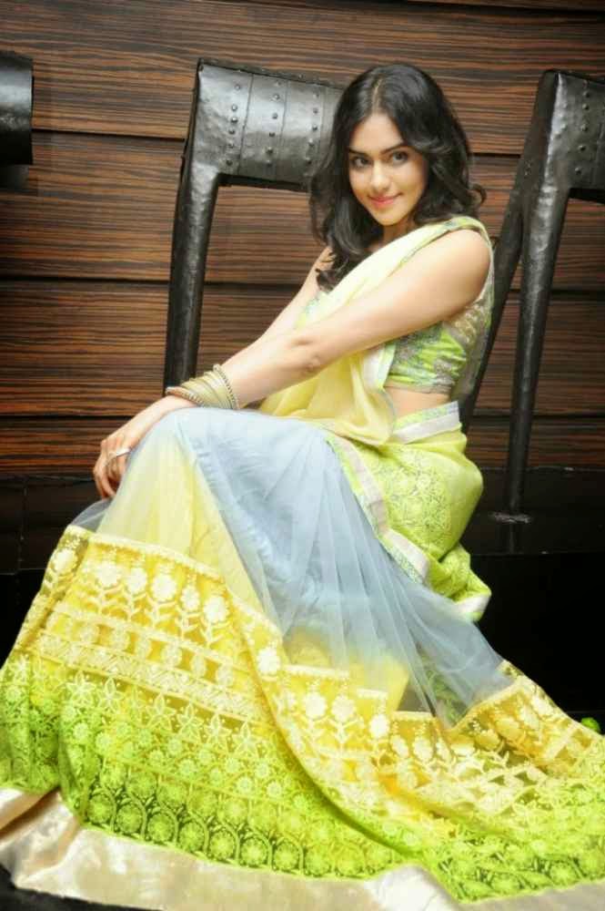 Adah Sharma Hot Backless Half Saree HD Wallpaper | Salman Khan HD Wallpaper