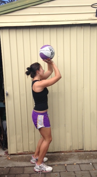 Biomechanics of a netball shot: 2013