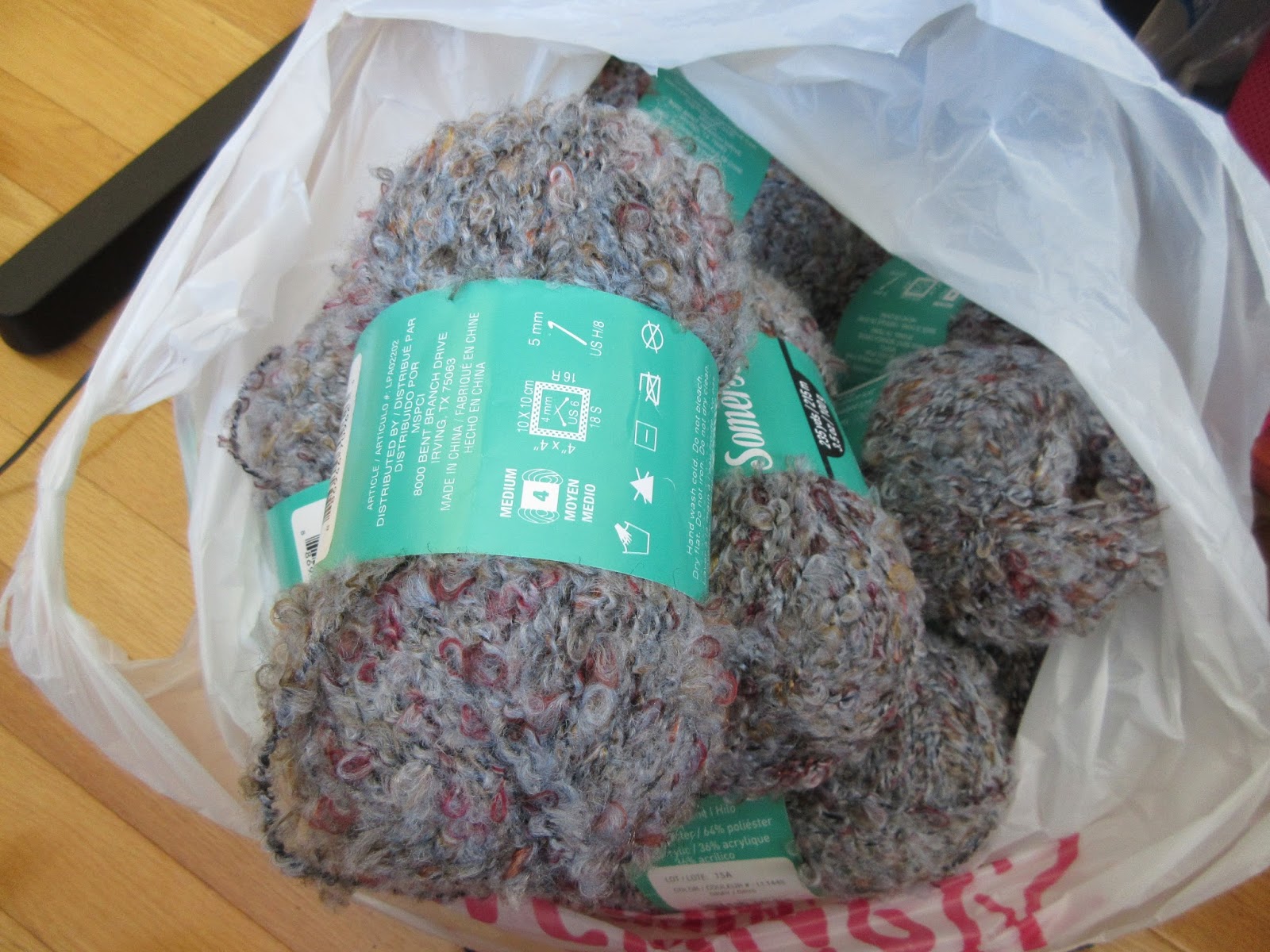 Marlene's Space: Using Up Yarn Stash