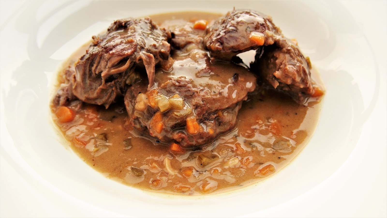 Pork cheeks braised in cider - Kitchen Exile