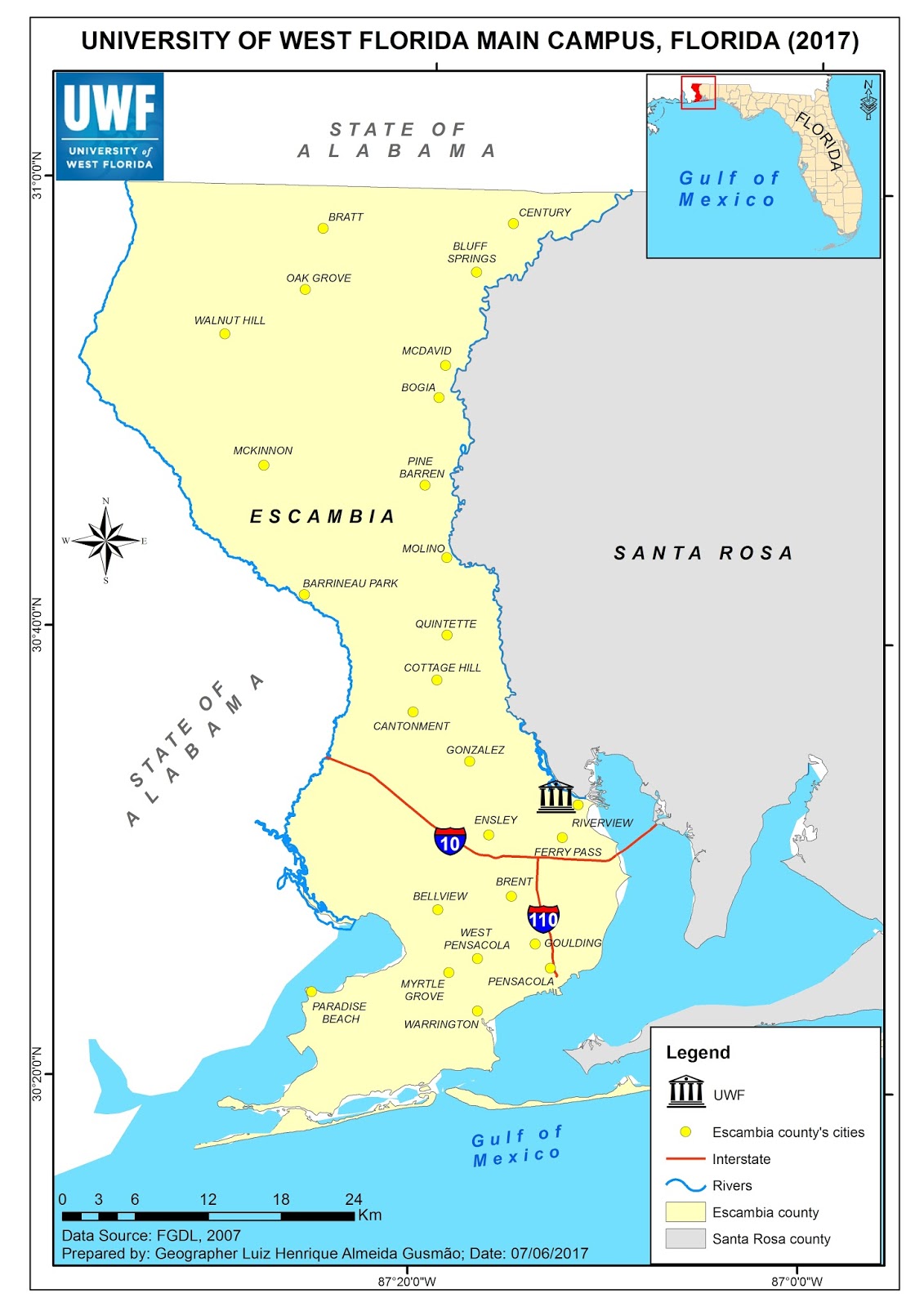 Geografia e Cartografia Digital: Canvas Course, Geoprocessing and Maps