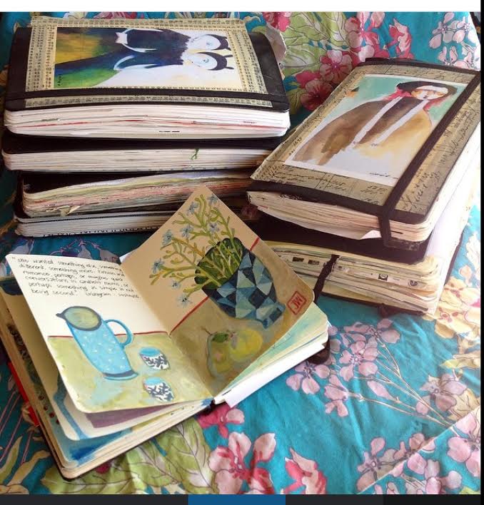 notjustnat creative blog: Creative Journal Workshop