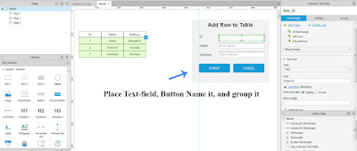 UI/UX Design: Adding New Row to Table