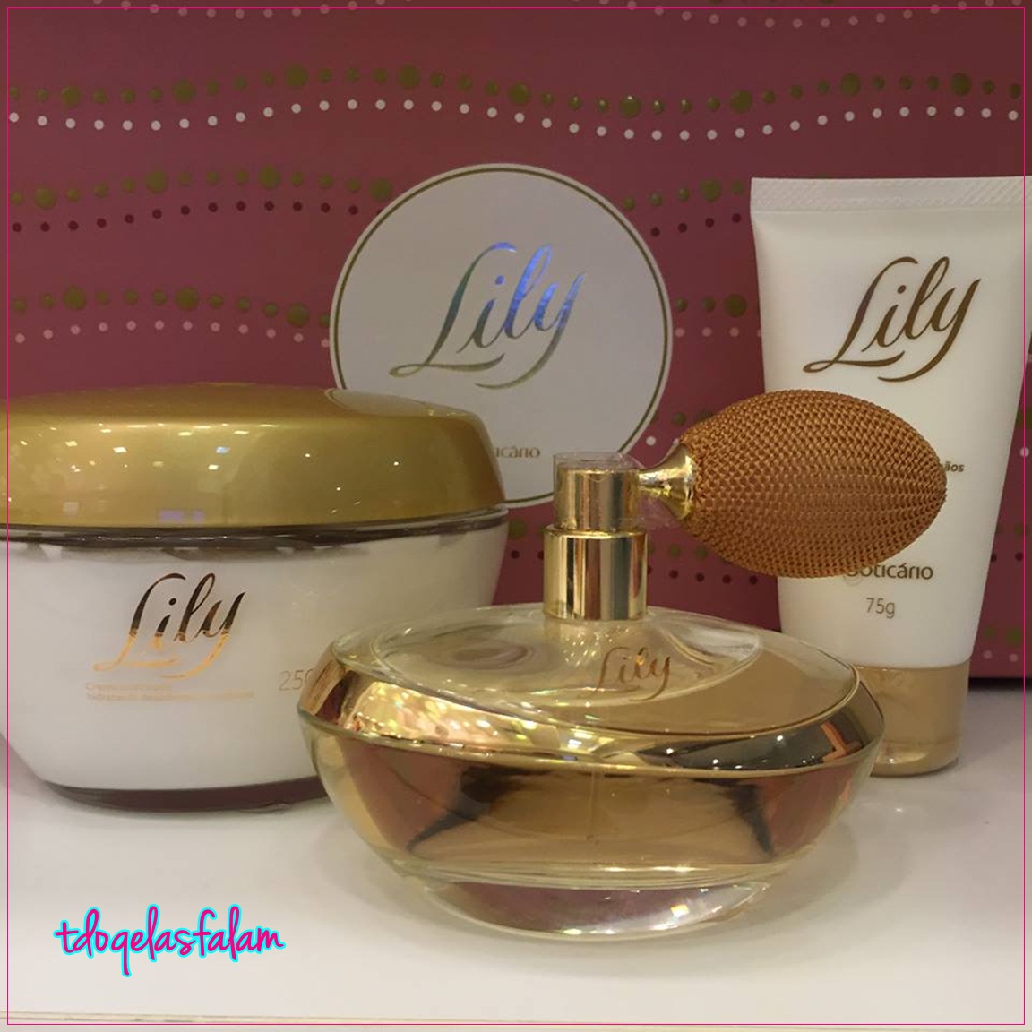 tudoqelasfalam: Resenha | Perfume Lily Essence, O Boticário