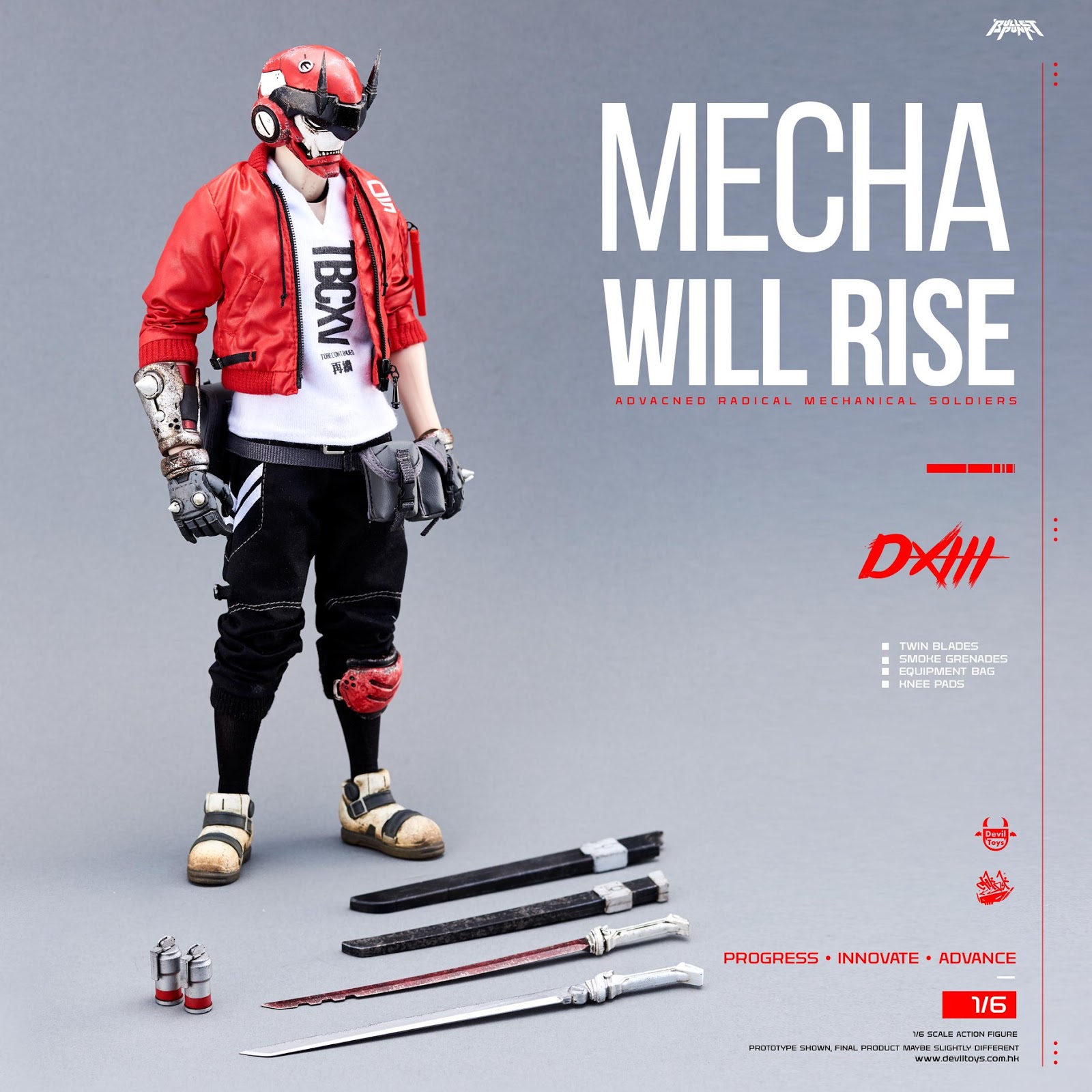 toyhaven: Mecha Will Rise! Devil Toys presents 1/6th scale Carbine and ...