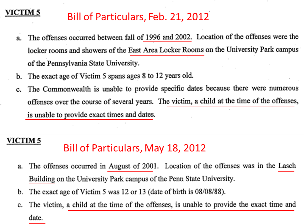 Bill of particulars example - frosdedge