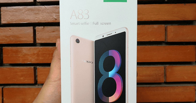 OPPO A83 Unboxing and First Impressions
