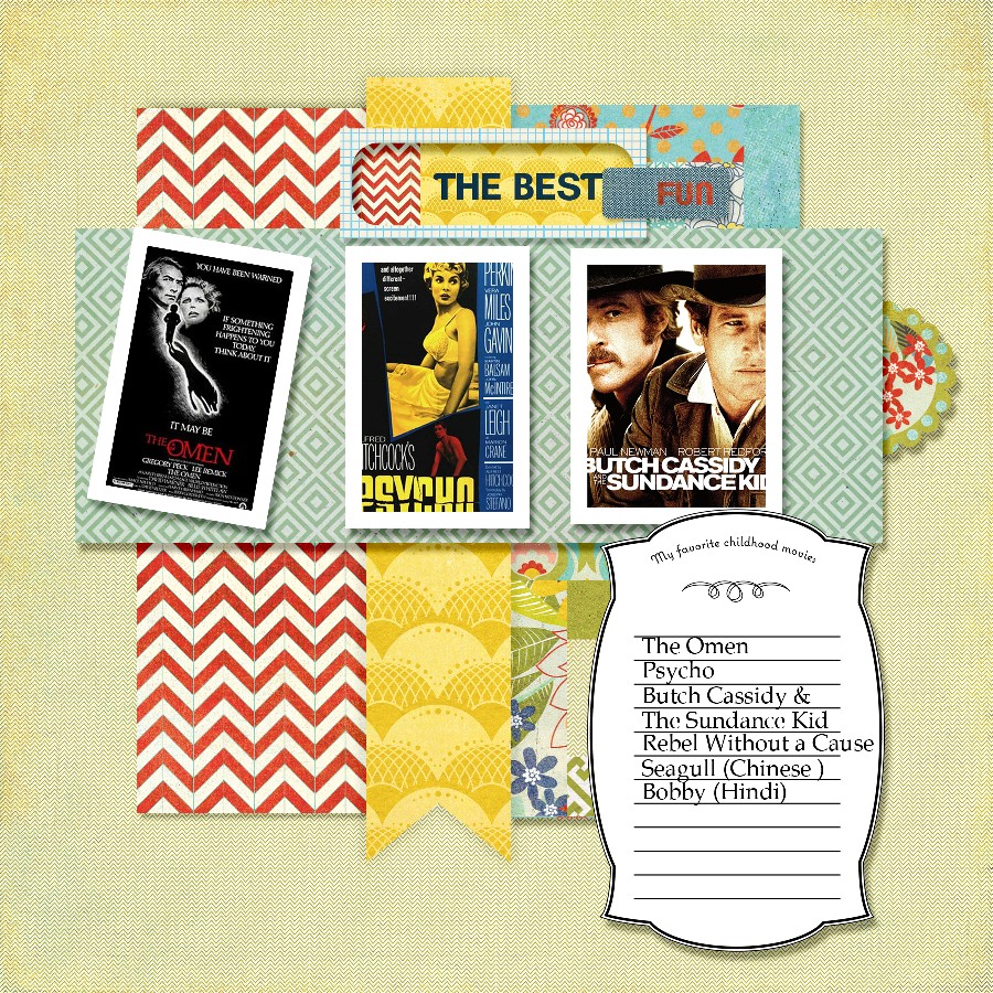 Paperpapier: L/O - Childhood Favourite Movies