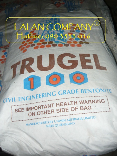 Bentonite Trugel-100 Úc: Bentonite Trugel-100 Australia