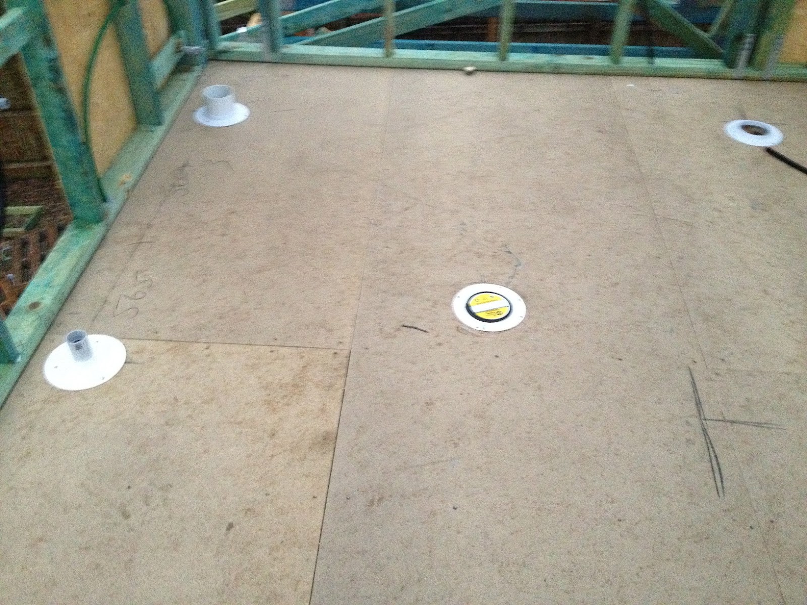 New Lindfield House: Termite protection installed, some plumbing