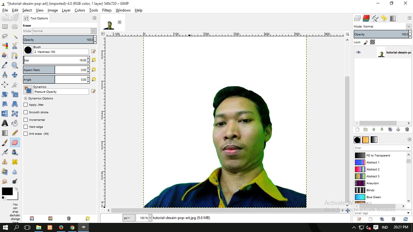Tutorial Membuat Poster Pop Art Menggunakan Gimp - Grafiscape