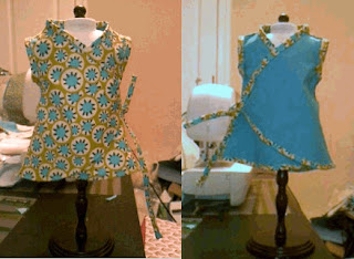 Make a reversible American Girl Doll Dress | The Liberty Jane Clothing Blog