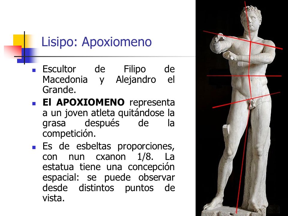 FONAMENTSClot: APOXIOMENOS. Lisipo.