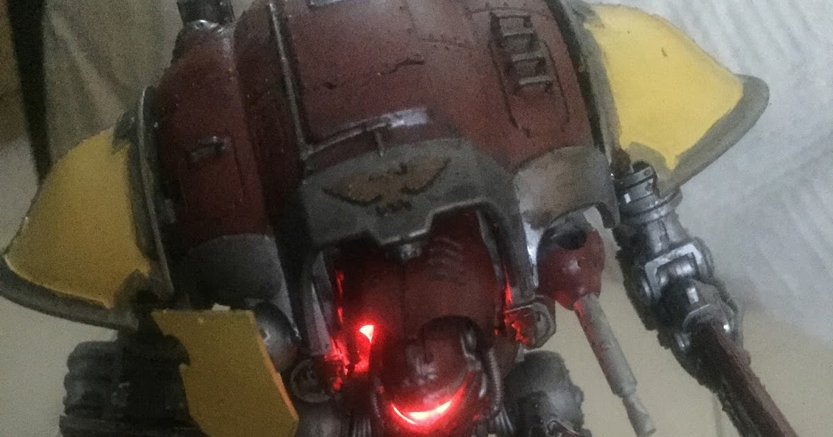 WeeMen: Imperial Knights - How to add LED lights to your Knights
