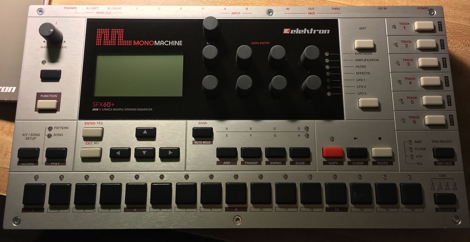 MATRIXSYNTH: Elektron Monomachine SFX-60+ MKII