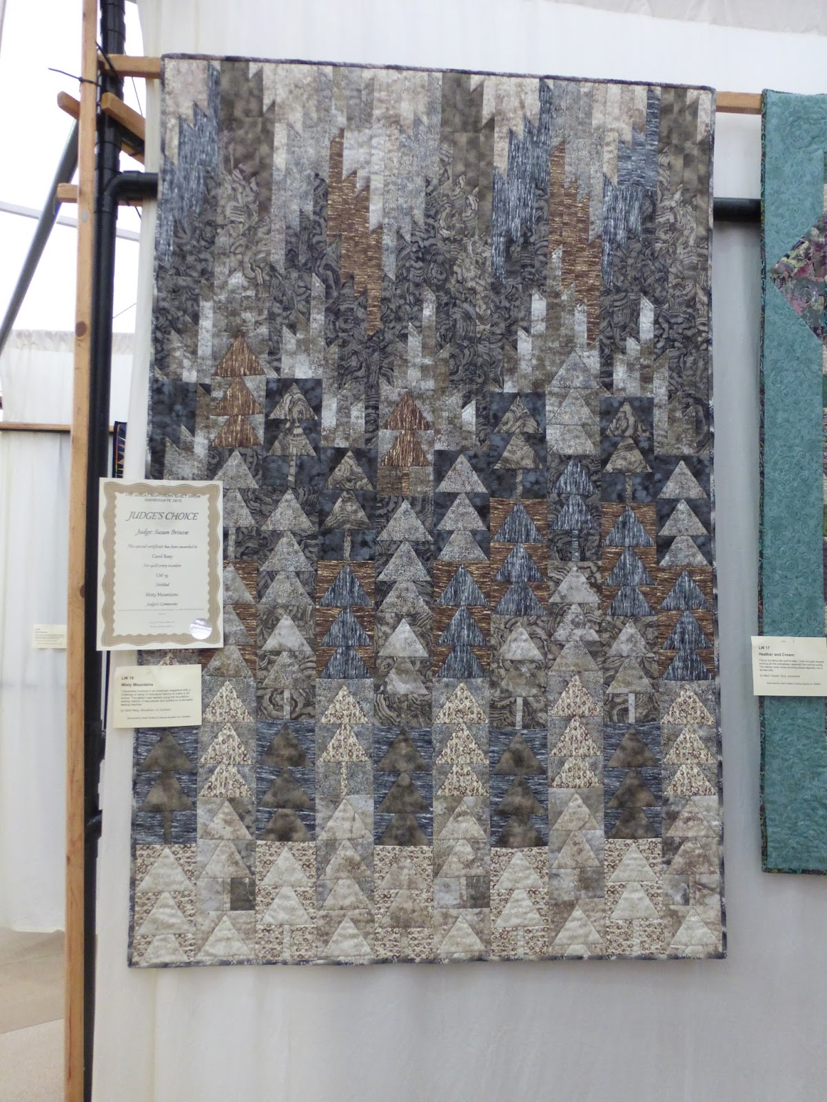 sashiko and other stitching: Great Northern Quilt Show - part 1