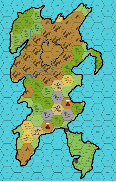 Lost Atlases: Redoing the map for the old AD&D the X1 Adventure: The ...