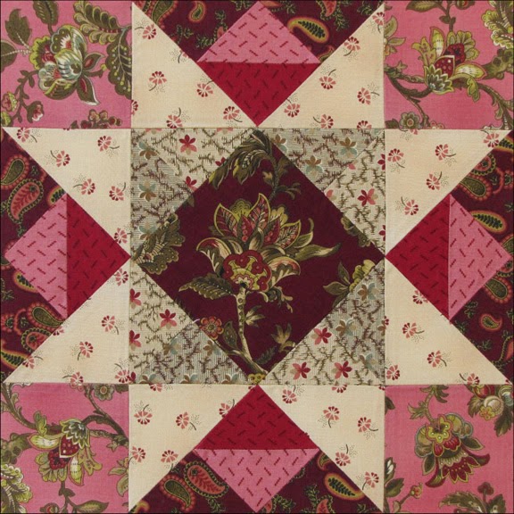 Civil War Quilts: Threads of Memory 9: Lancaster Star for Deborah ...
