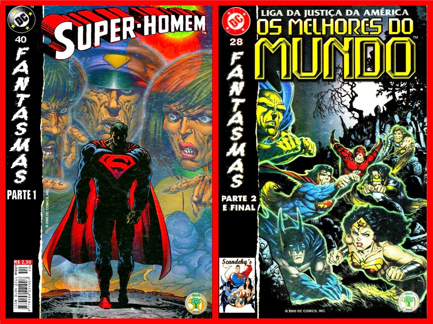 scandehq´s: Super-Homem (2ª Série) nº 40 - Fevereiro de 2000 / Os ...