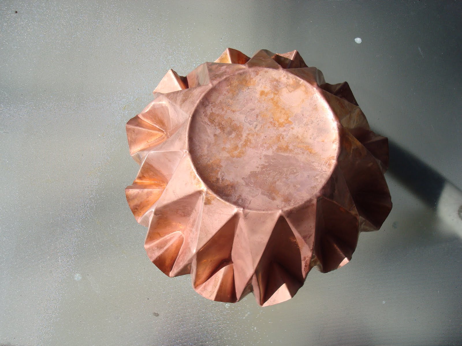 Hammering Out A Living: the process Fold Formed Tea Pot