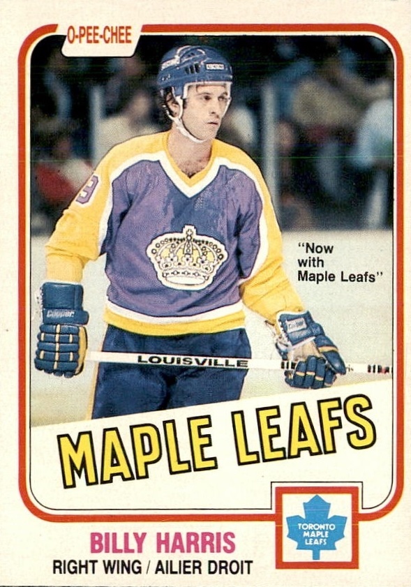 La vie est une puck: Billy Harris