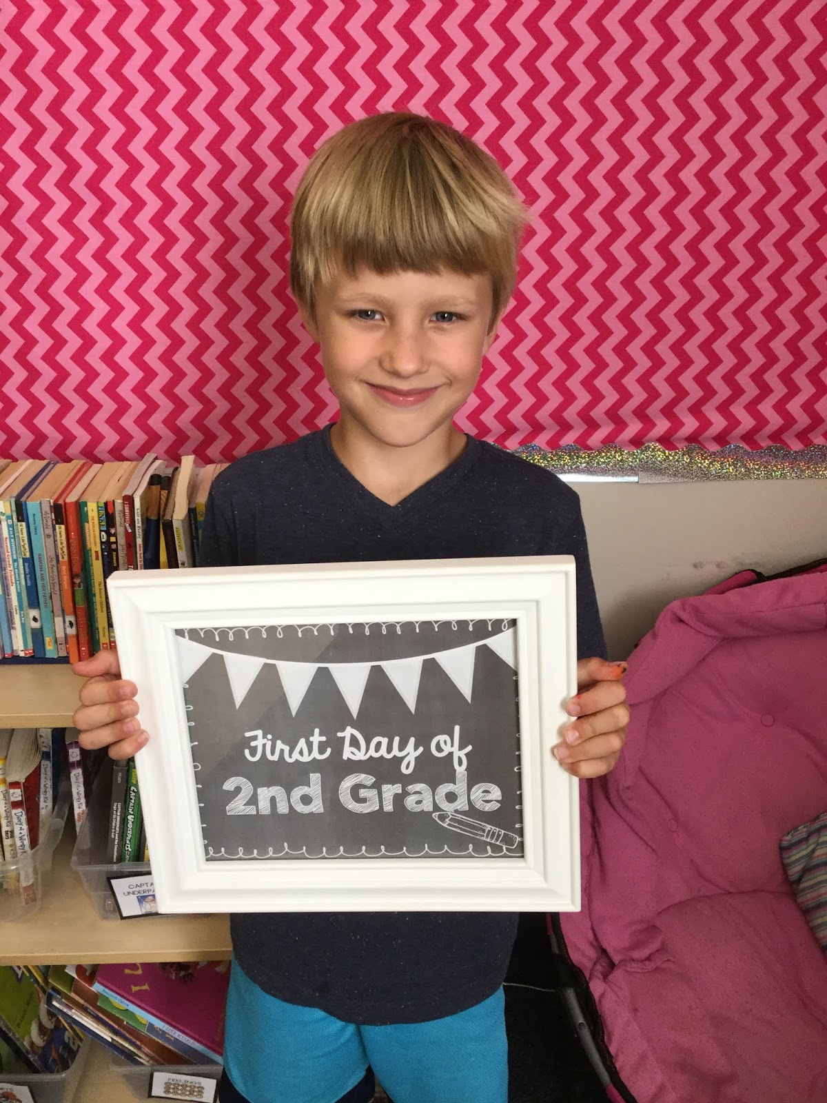 Ms. Beaudry's Class: {First Day of 2nd Grade Photos 2018-2019}
