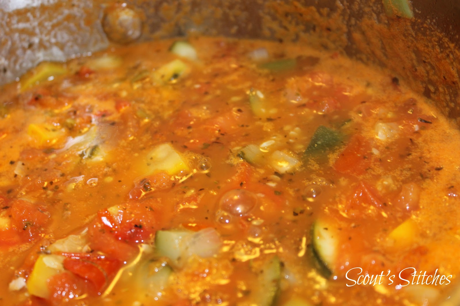 All The Joy: Homemade Chunky Spaghetti Sauce