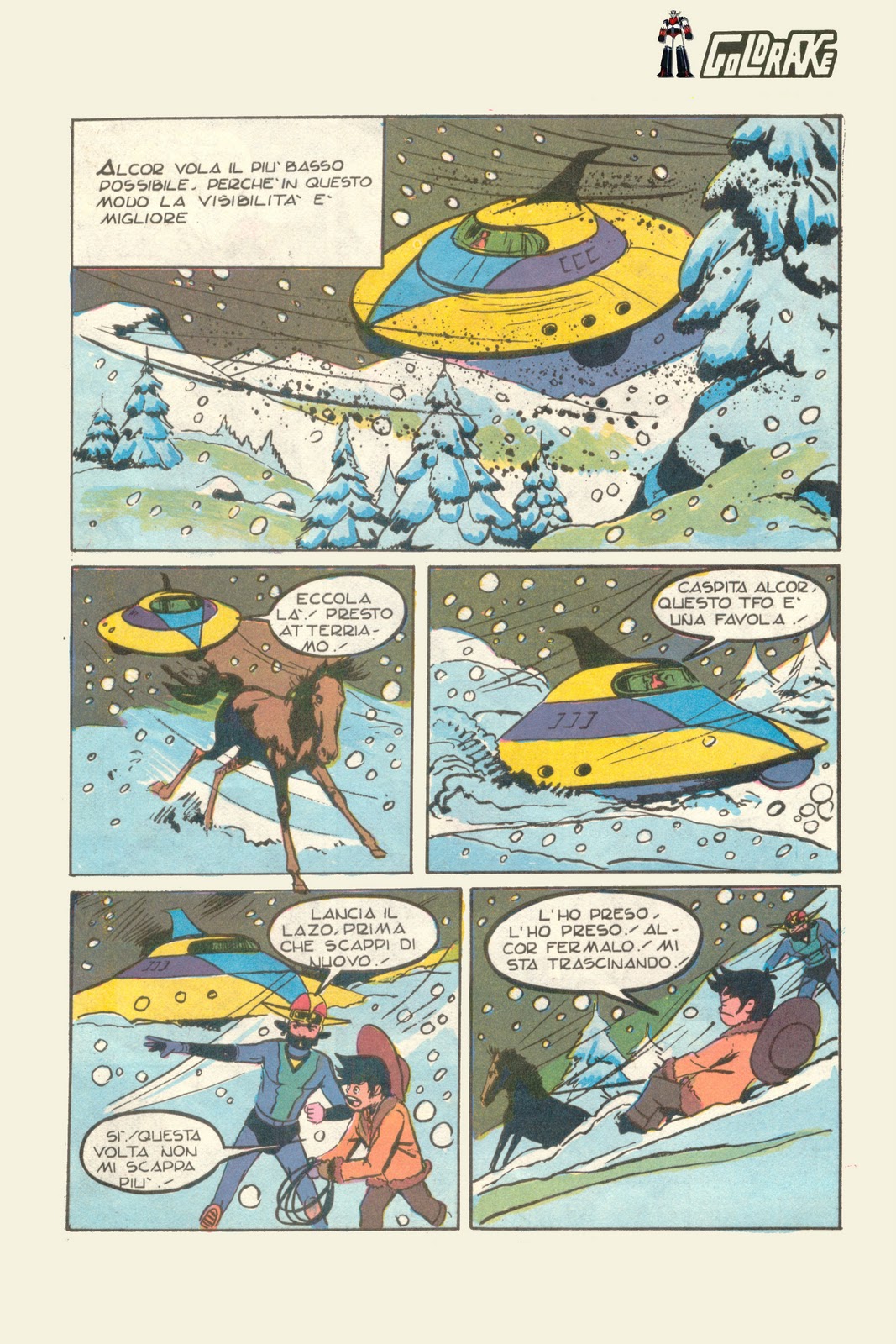 I MANGA ITALIANI: Goldrake - #03 - La Tormenta (2a parte)