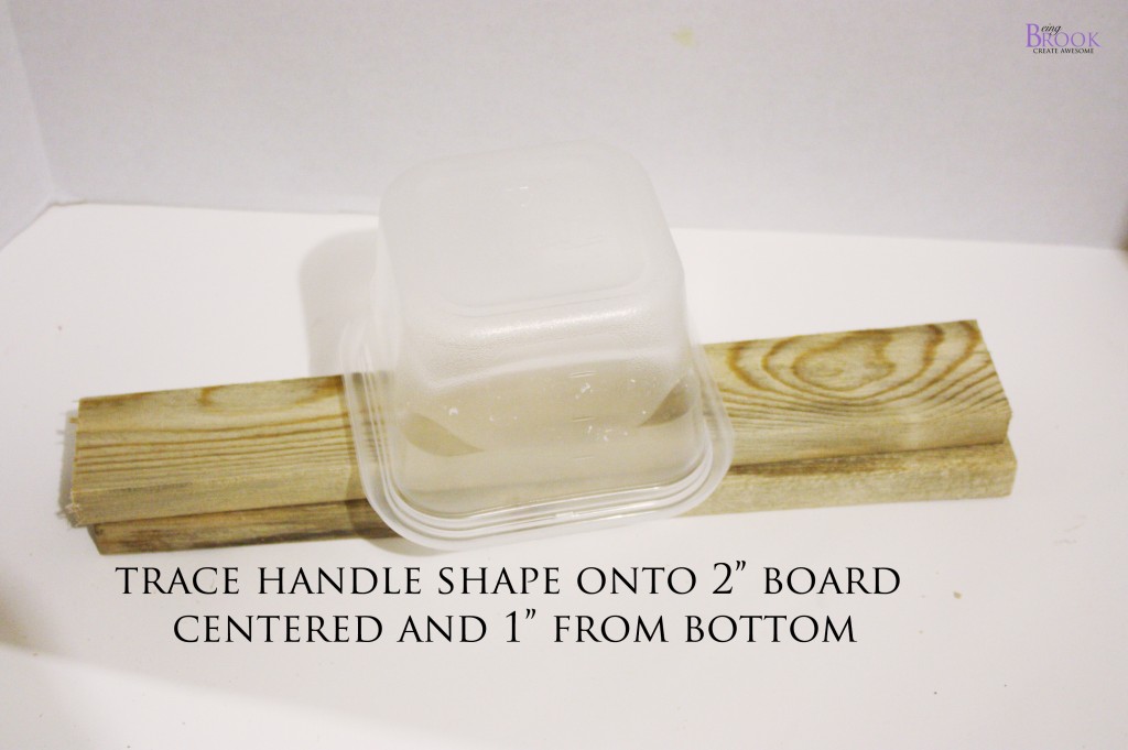 DIY Rustic Tray {Building} | BeingBrook