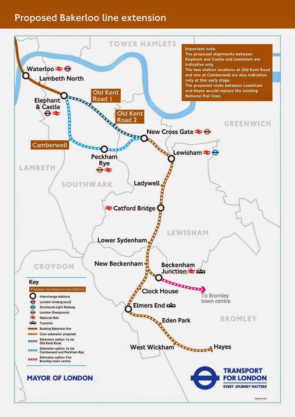 Brockley Central: TfL reiterates support for Bakerloo extension in Khan ...
