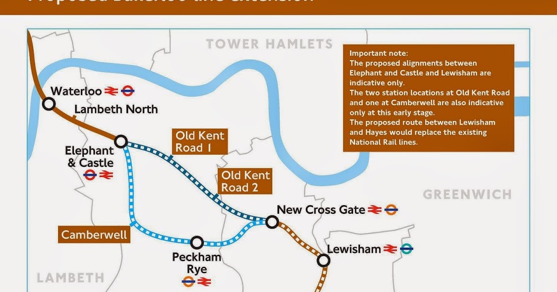 Brockley Central: TfL reiterates support for Bakerloo extension in Khan ...