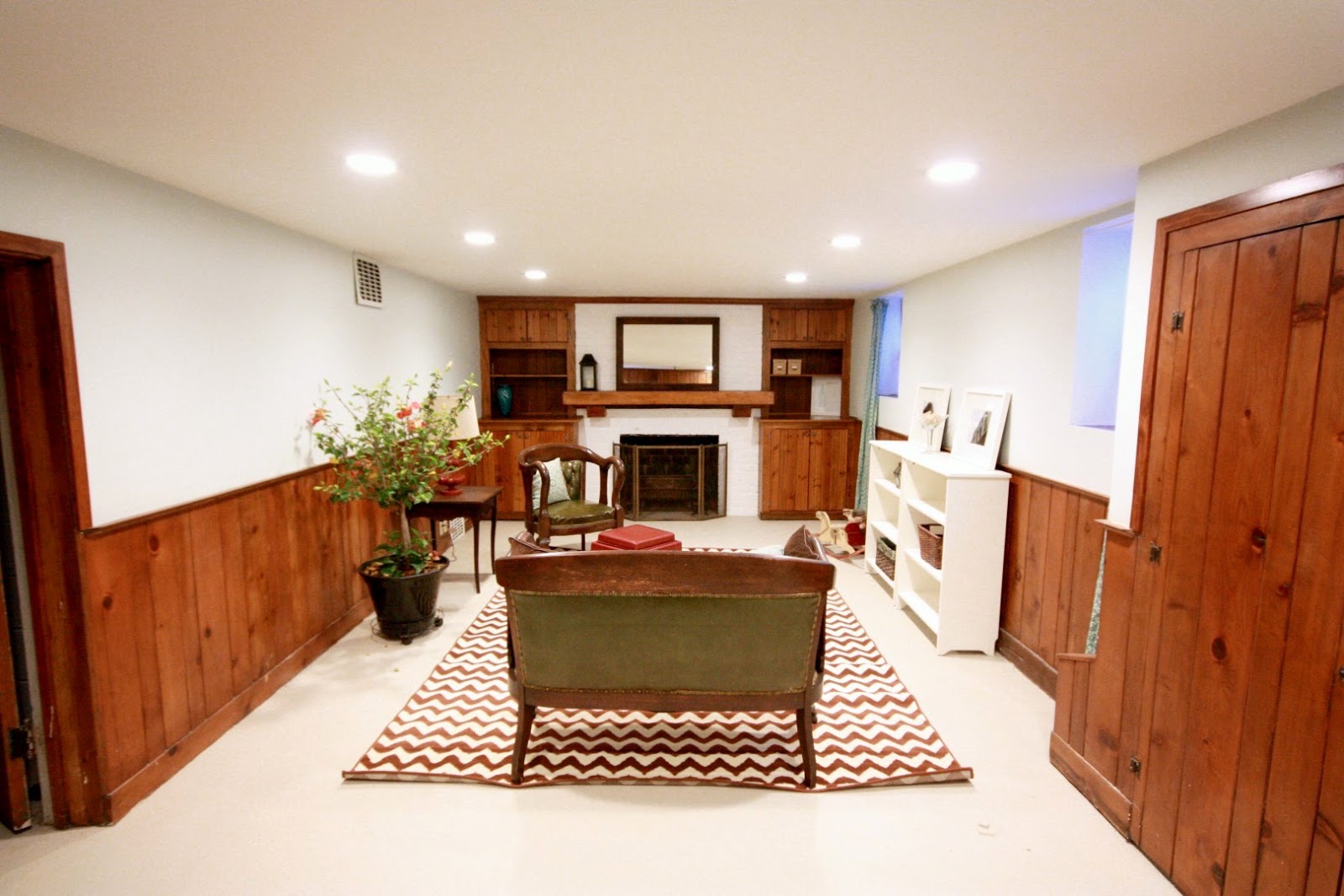 Russet Street Reno: Our basement family room