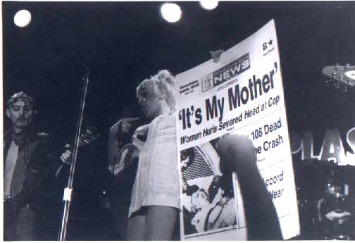 FFanzeen: Rock'n'Roll Attitude With Integrity: Review: Plasmatics Live ...