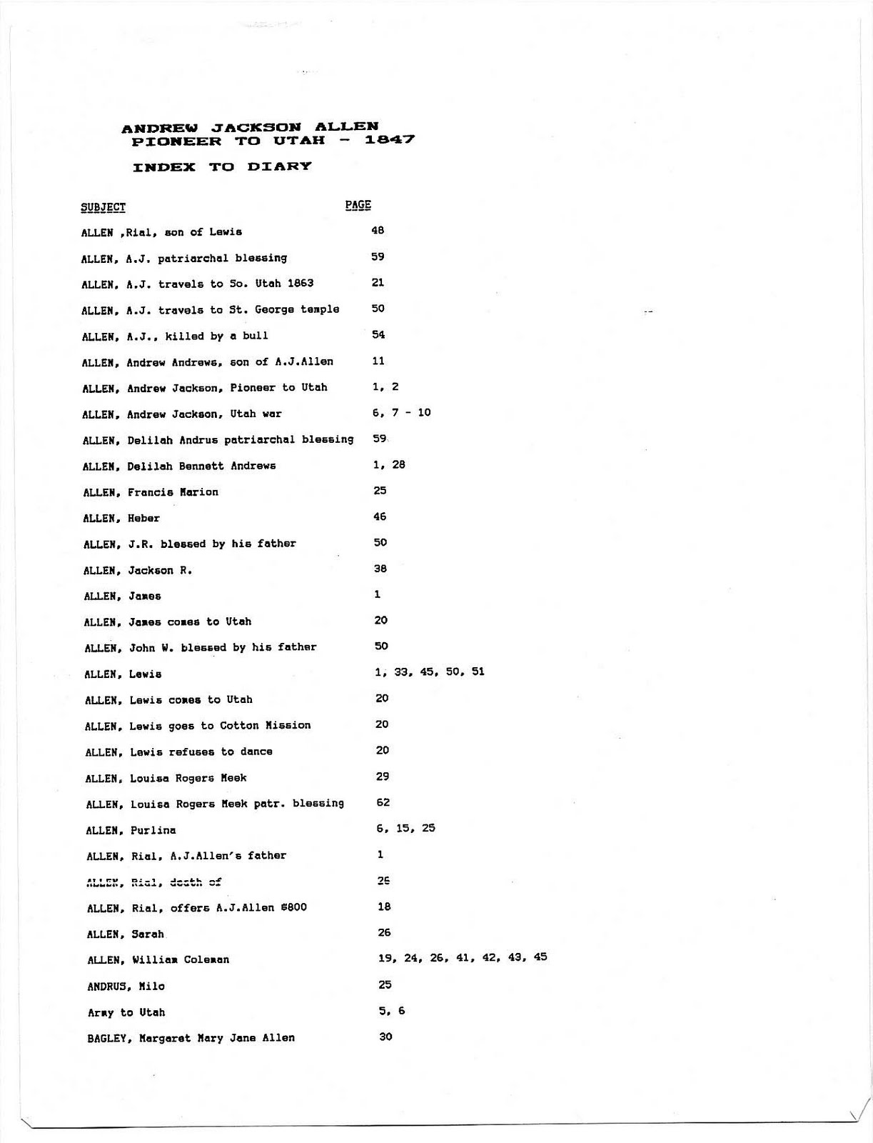 Andrew Jackson Allen