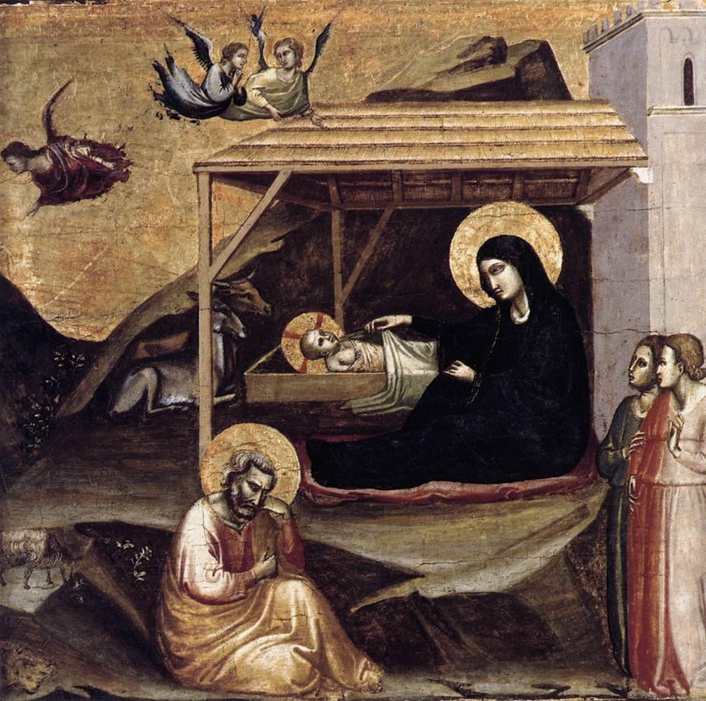Burgundy Baron's Blog: Nativity by Taddeo Gaddi