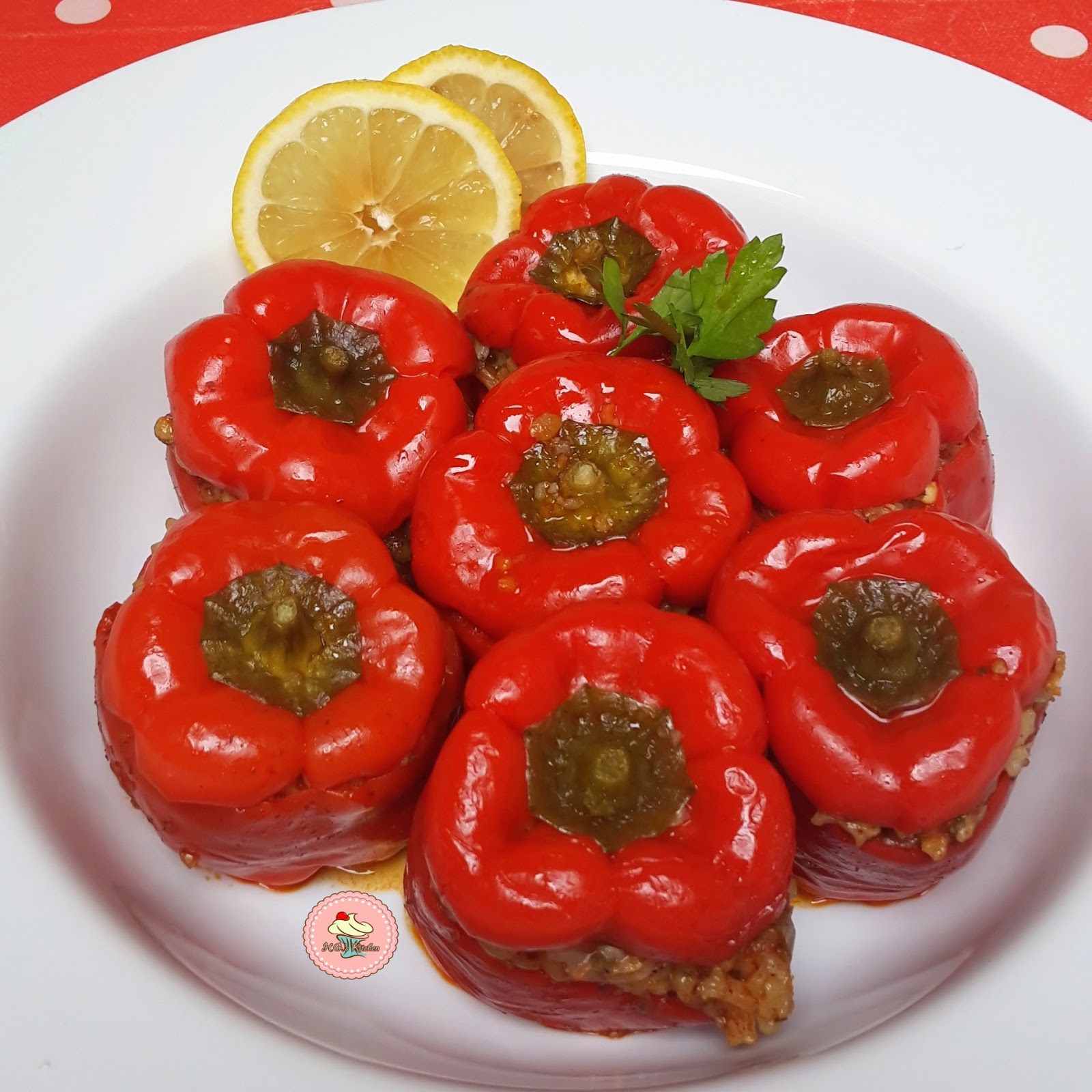 KIRMIZI PAPRIKA DOLMASI ~ H.G.'s Kitchen