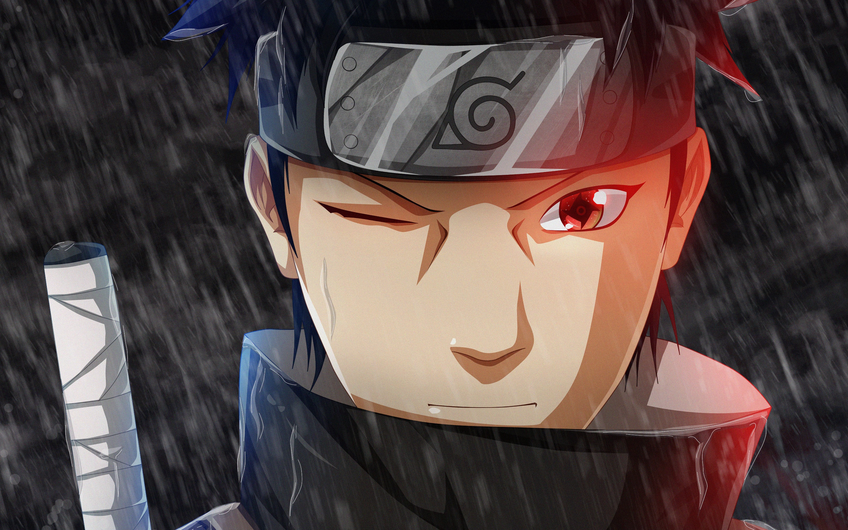 Shisui Uchiha, Mangekyo Sharingan, 4K, #44 Wallpaper PC Desktop