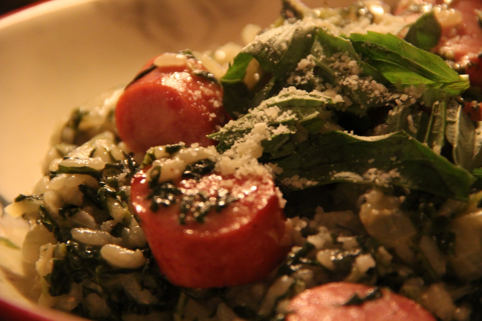 Italian Risotto With Spinach Recipe | Mix and Match Mama