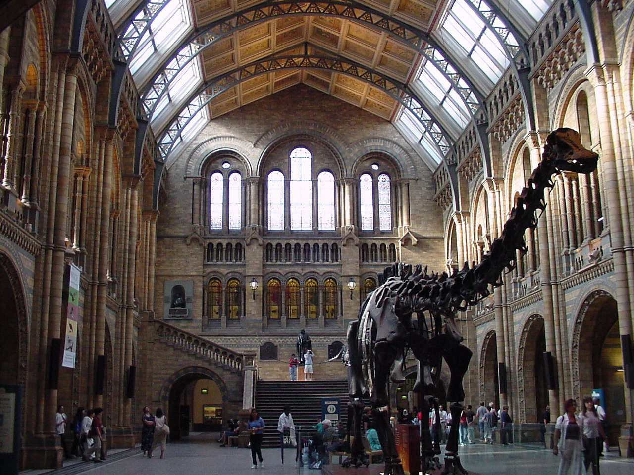 Natural History Museum In South Kensington, England ~ Great Panorama ...