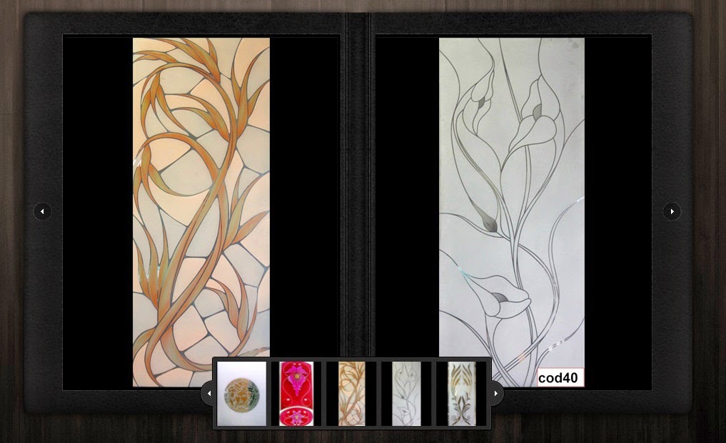 GEAMURI SABLATE DECORATIVE